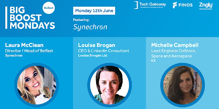 Sync NI - NI Tech Event - "Big Boost Mondays" Belfast @ Synechron
