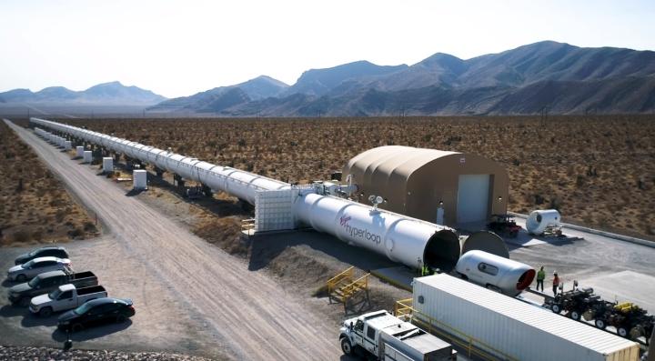 Sync NI - Virgin tests its experimental hyperloop train with passengers